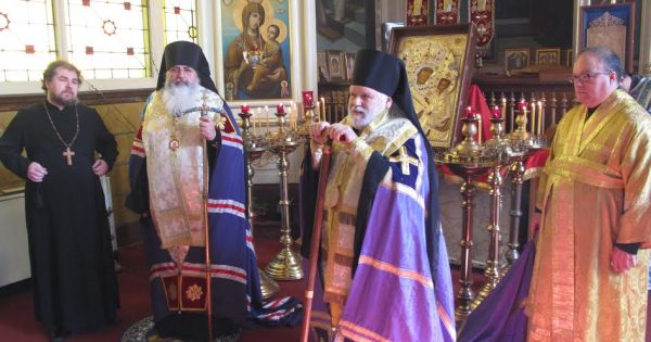 Reproduction of Tikhvin Icon enshrined in historic Chicago cathedral ...